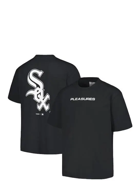 PLEASURES Chicago White Sox Ballpark T-shirt - Black