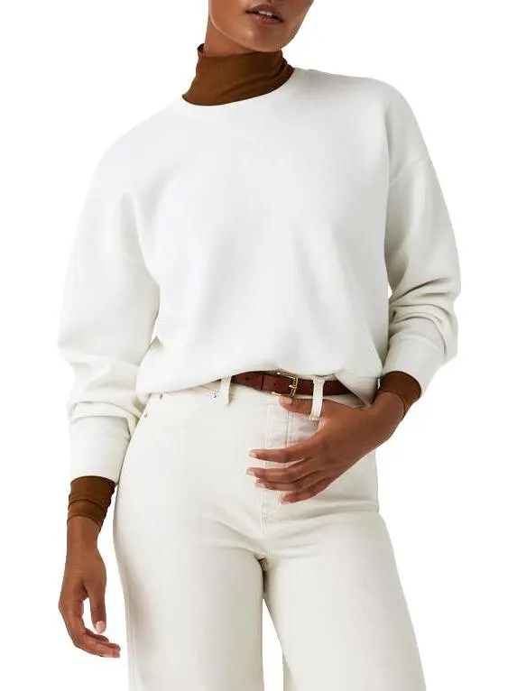 Spanx Airessentials Crewneck Sweatshirt - Powder