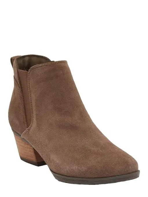 Blondo Victory Waterproof Bootie - Dk Taupe Suede