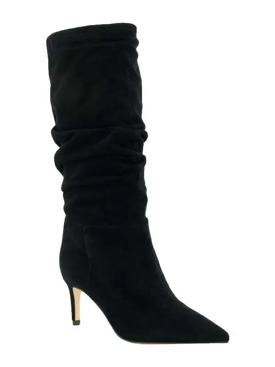 Dune London Slouch Boots - Black
