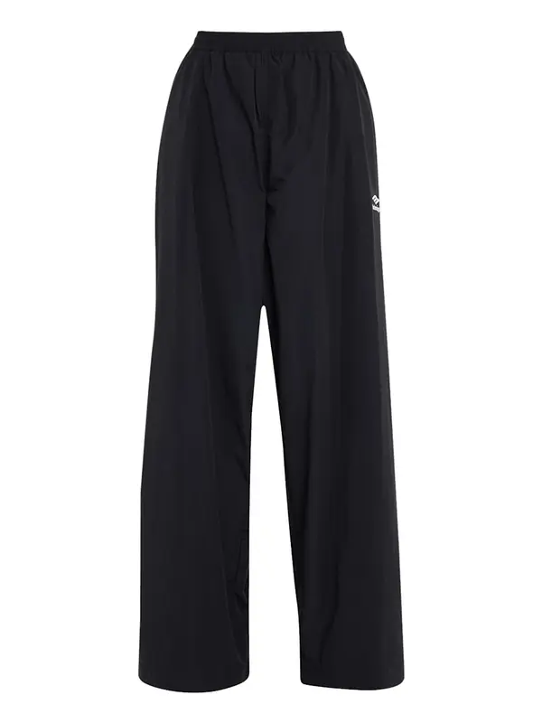 Balenciaga Wide-leg Track Pants - Noir