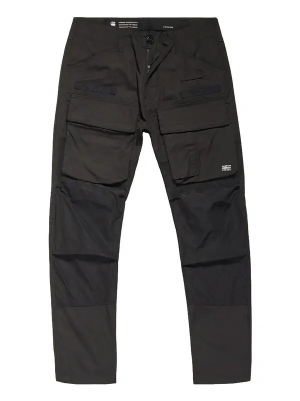 G-star Raw 3d Regular-fit Tapered Cargo Pants - Black