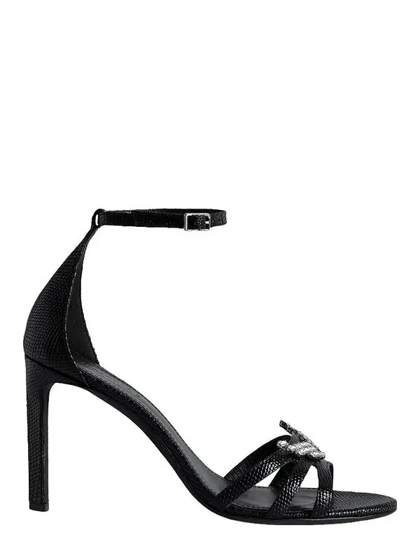 Zadig&Voltaire Amee Wing High Heel Sandals - Noir