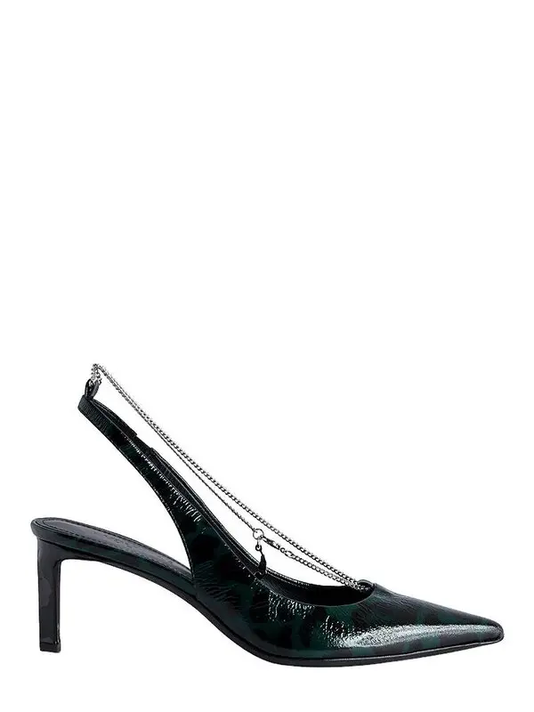 Zadig&Voltaire First Night Pointed Toe Slingback Pumps - Abyss