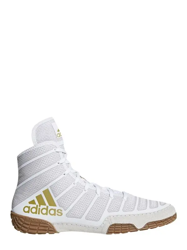 Adidas Adizero Varner Gold Gum Sneakers - White