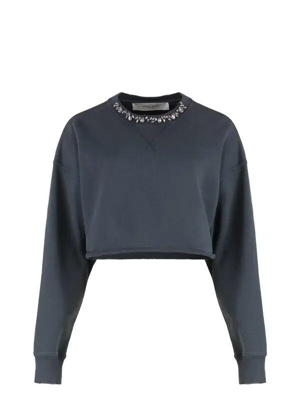 Golden Goose Cotton Sweatshirt - Black