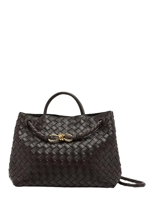 Bottega Veneta Medium Andiamo Shoulder Bag - Fondant/brass