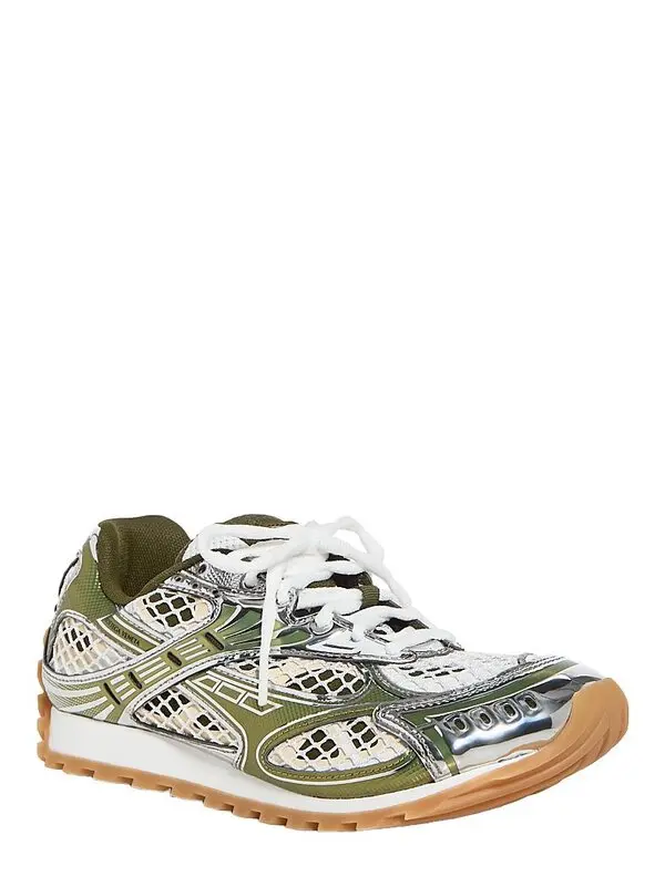 Bottega Veneta Orbit Low Top Sneakers - Dark White