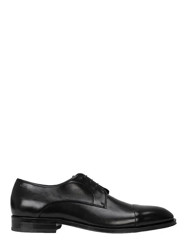 BOSS Derrek Cap-toe Derby Shoes - Black