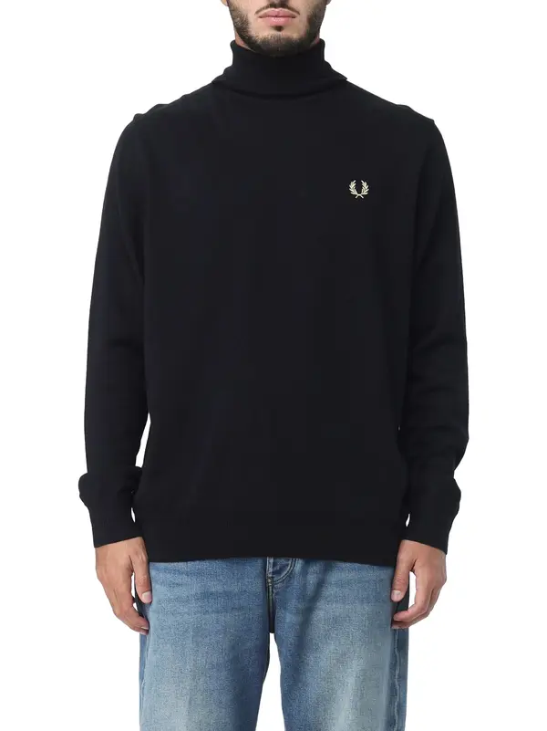 Fred Perry Pullover - Black