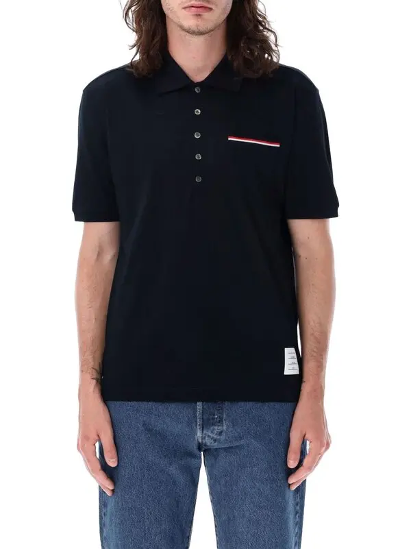 Thom Browne Polo Shirt - Blue