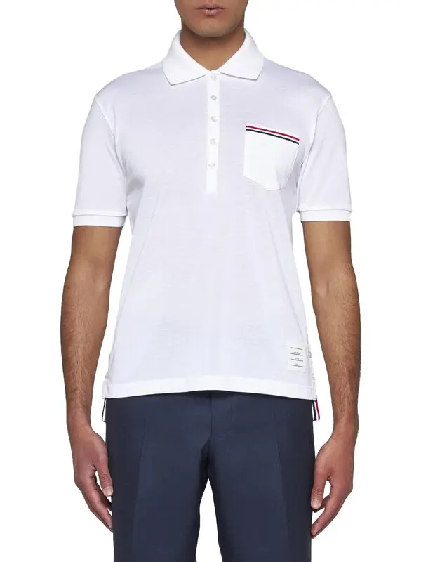 Thom Browne Polo Shirt - White