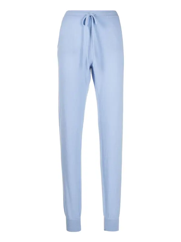 TEDDY CASHMERE Milano Cashmere Track Pants - Blue