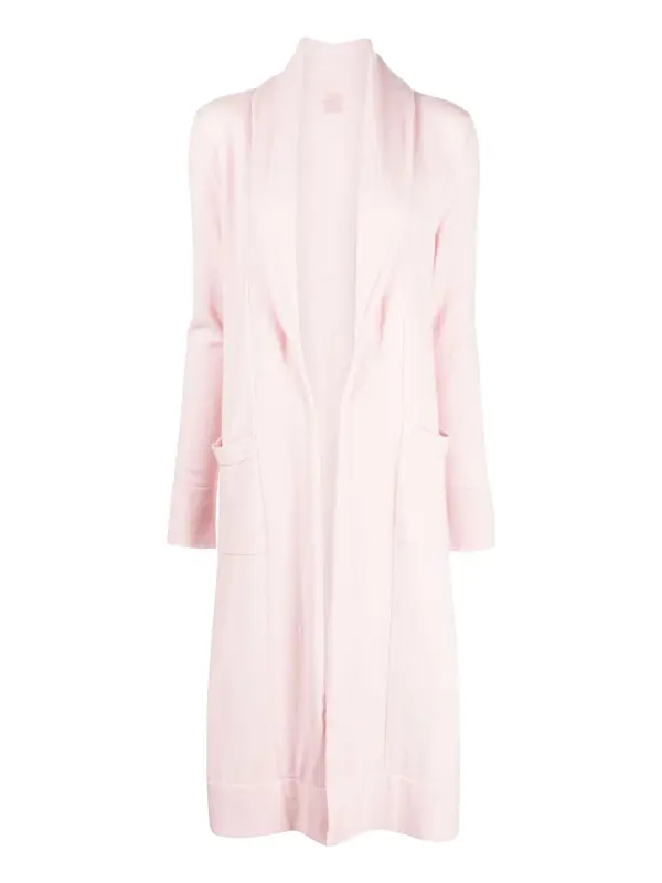 TEDDY CASHMERE Venezia Open-front Cashmere Cardigan - Pink