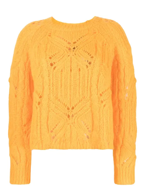 TWINSET Cable-knit Jumper - Orange