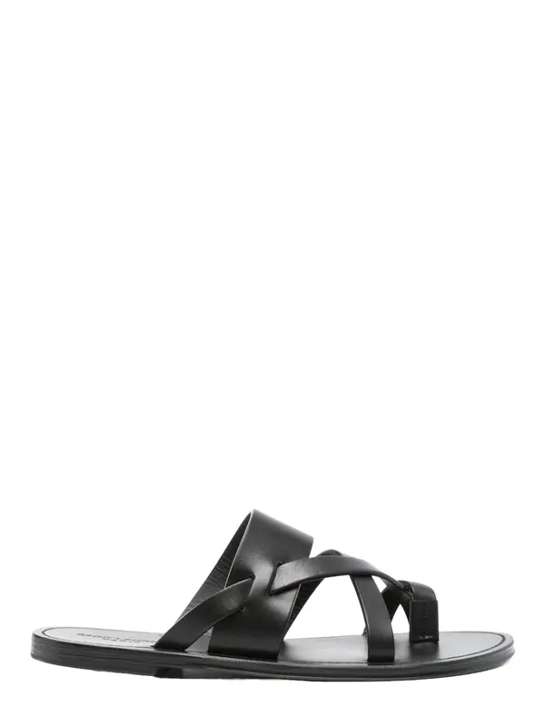 Saint Laurent Culver Slides - Black