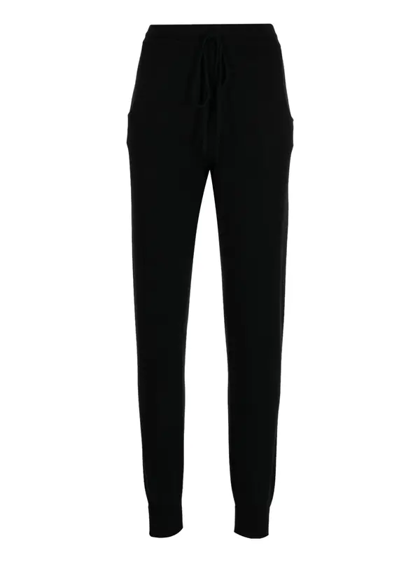 TEDDY CASHMERE Milano Track Pants - Black