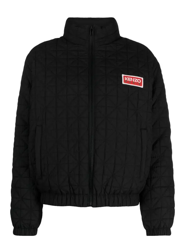 Kenzo Sashiko Stitch Puffer Jacket - Black
