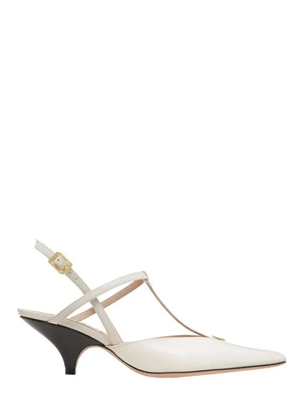 Bally Karline 55mm Pointed-toe Pumps - Neutrals