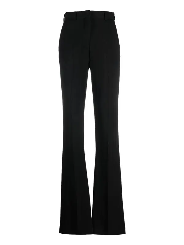 Philipp Plein Tailored Flared Trousers - Black