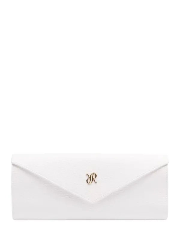 RAPPORT LONDON Tuxedo Collection Jewellery Roll - White