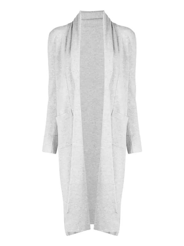 TEDDY CASHMERE Venezia Open-front Cashmere Cardigan - Grey