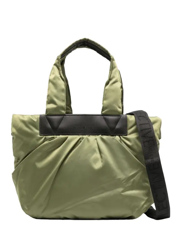 VEECOLLECTIVE Small Caba Logo-strap Tote Bag - Green