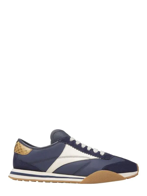 Bally Sonney Panelled Sneakers - Purple