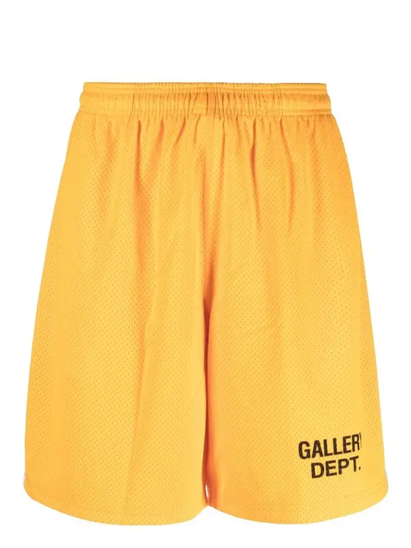 GALLERY DEPT. Logo-print Track Shorts - Orange