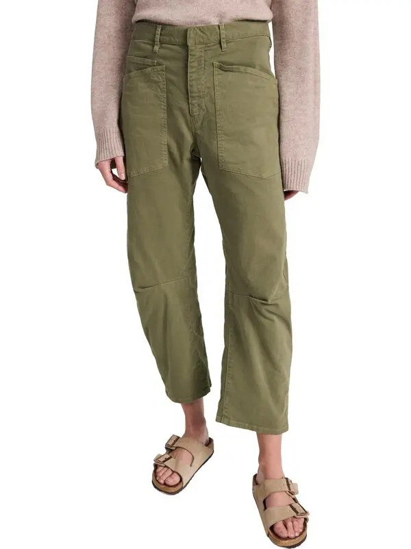 NILI LOTAN Shon Twill Pants - Camo
