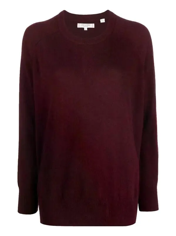 Chinti & Parker Slouchy Cashmere Jumper - Purple
