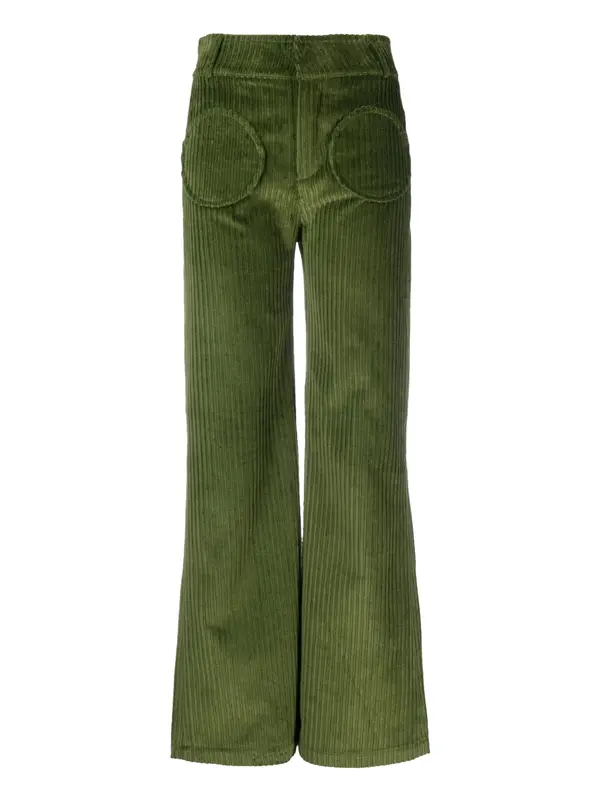 DESTREE Yoshitomo Corduroy Trousers - Green