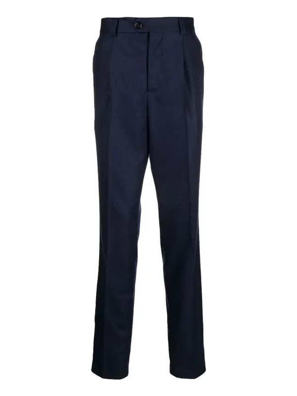 Brunello Cucinelli Slim-cut Chino Trousers - Blue