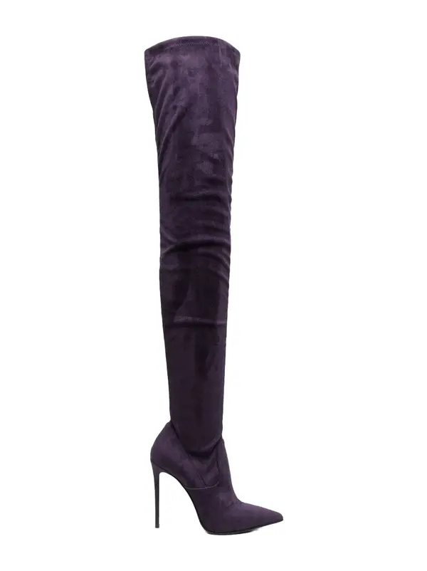 LE SILLA Eva 120mm Thigh-high Boots - Purple