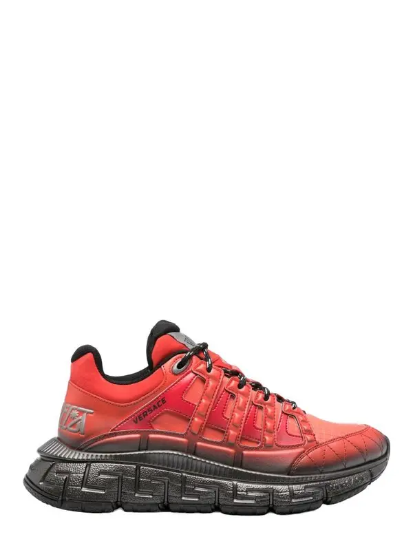 Versace Trigreca Chunky Sneakers - Red