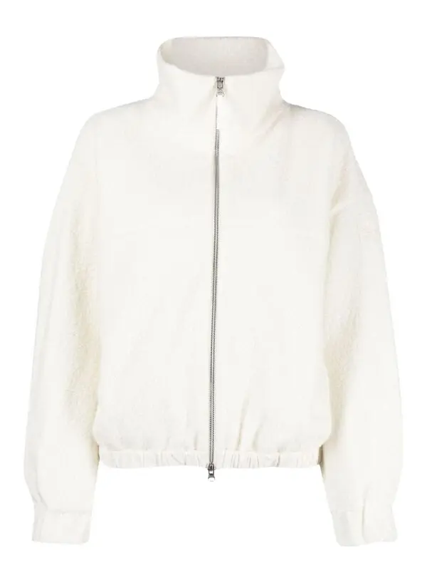 PARAJUMPERS Minori Bouclé Jacket - White