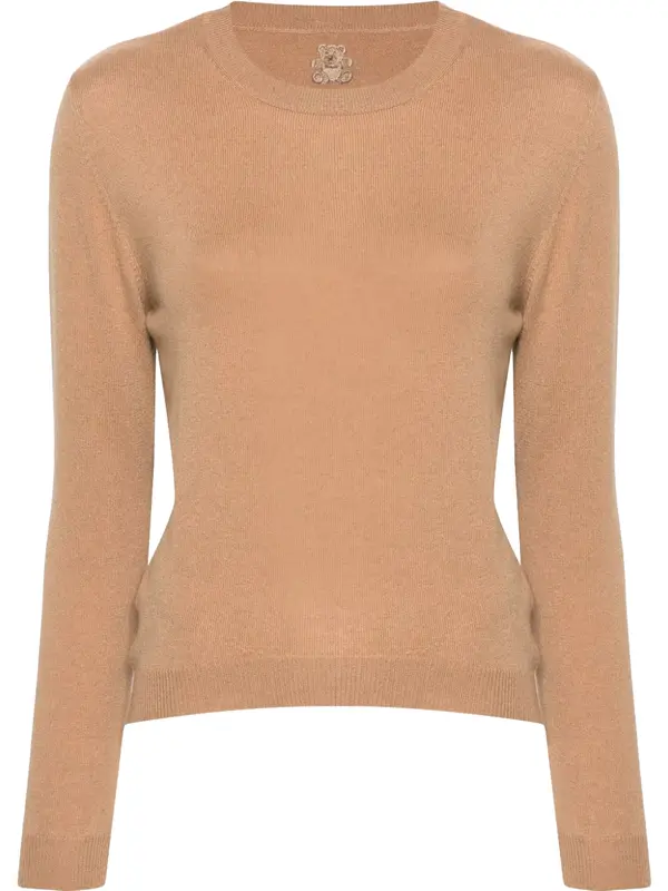 TEDDY CASHMERE Roma Cashmere Jumper - Brown