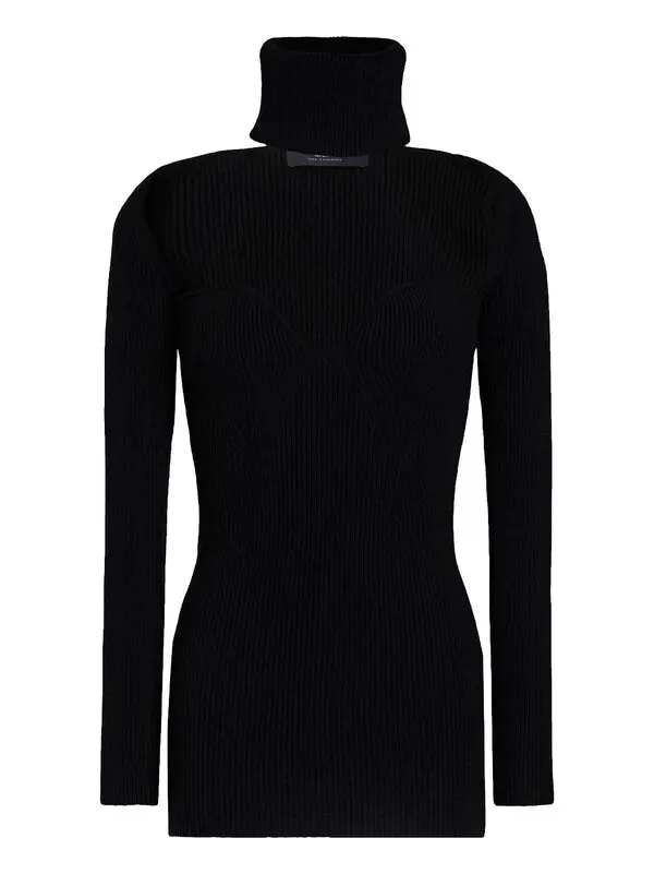 Arch4 Amandine Convertible Cashmere Sweater - Black