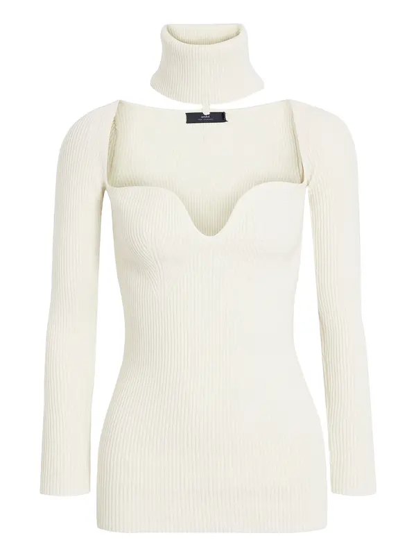 Arch4 Amandine Convertible Cashmere Sweater - Ivory