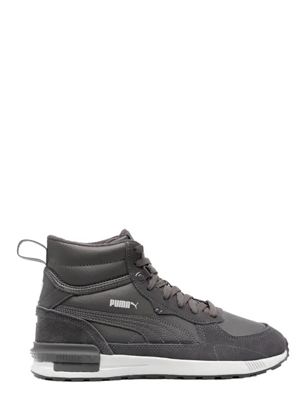 PUMA Graviton Panelled High-top Sneakers - Grey