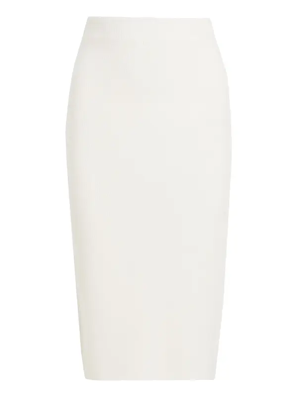 Arch4 Cashmere Skirt - Off-white