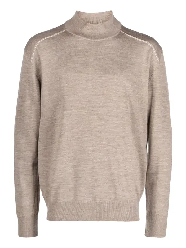 ÉTUDES STUDIO Prophet Fine-knit Wool Jumper - Neutrals