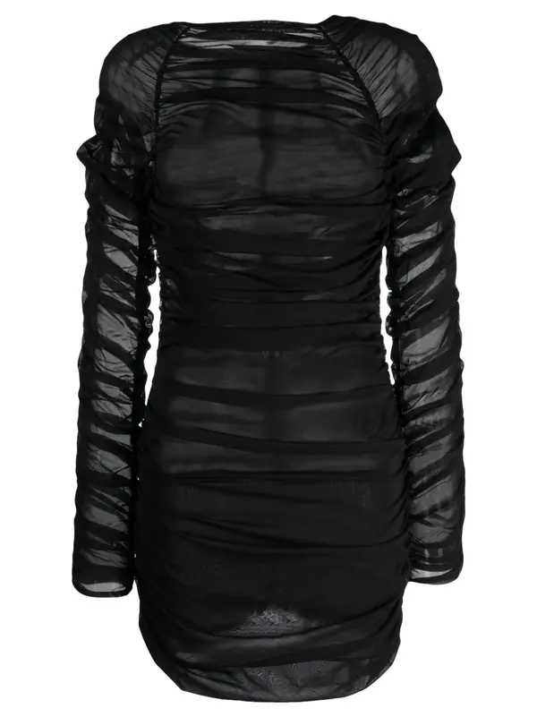 THE MANNEI Narikala Mini Dress - Black