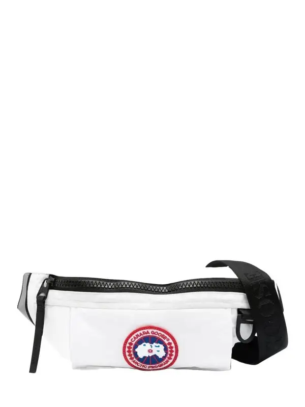 Canada Goose Logo-patch Padded Belt Bag - White