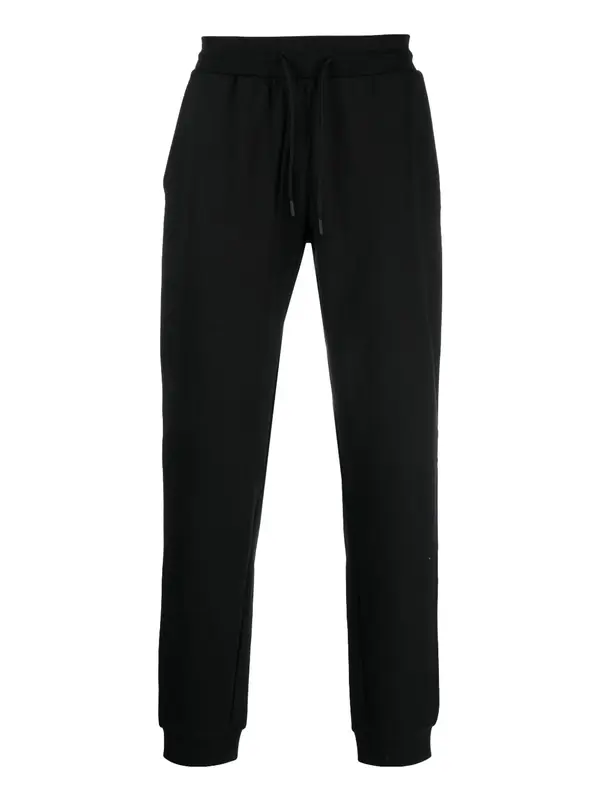 Tommy Hilfiger Logo-rubberised Track Pants - Black