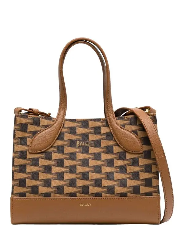 Bally Mini Tote Bag - Brown