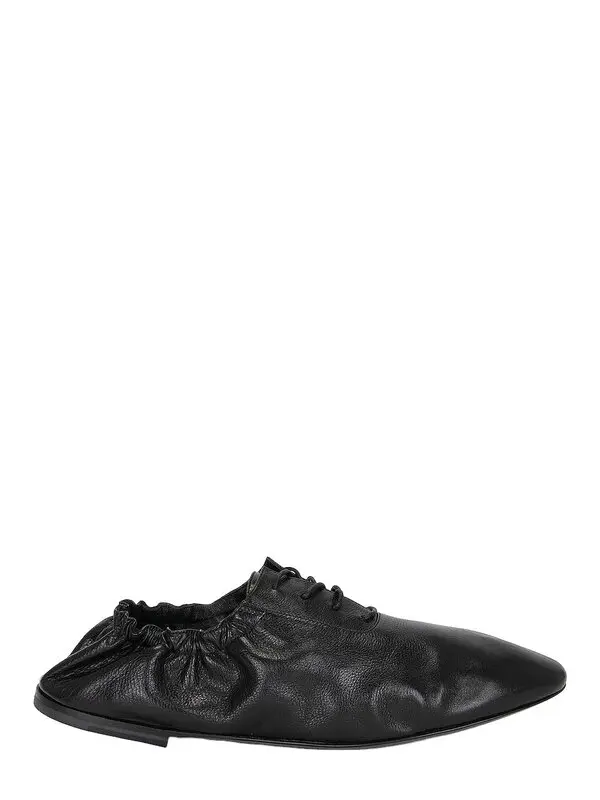Saint Laurent Ashley Lace Up Shoes - Nero
