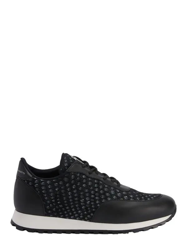 GIUSEPPE ZANOTTI Jimi Running Low-top Sneakers - Black