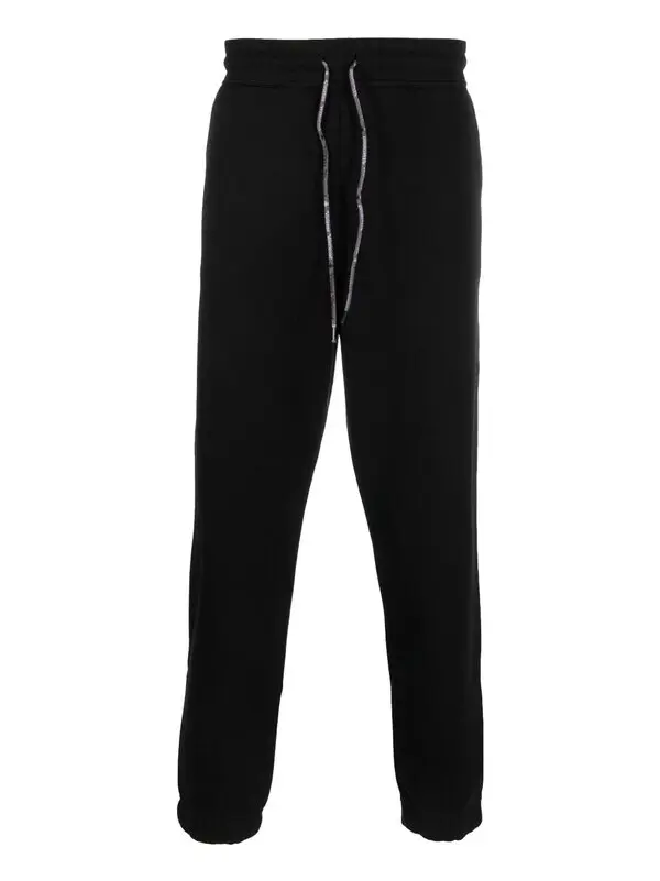 VIVIENNE WESTWOOD Logo-print Cotton Track Pants - Black