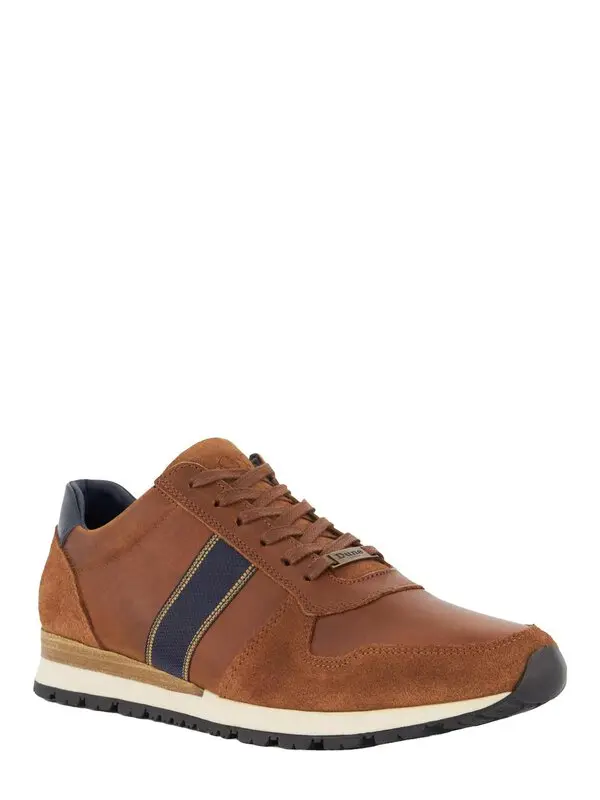 Dune London Treck Sneakers - Dark Tan